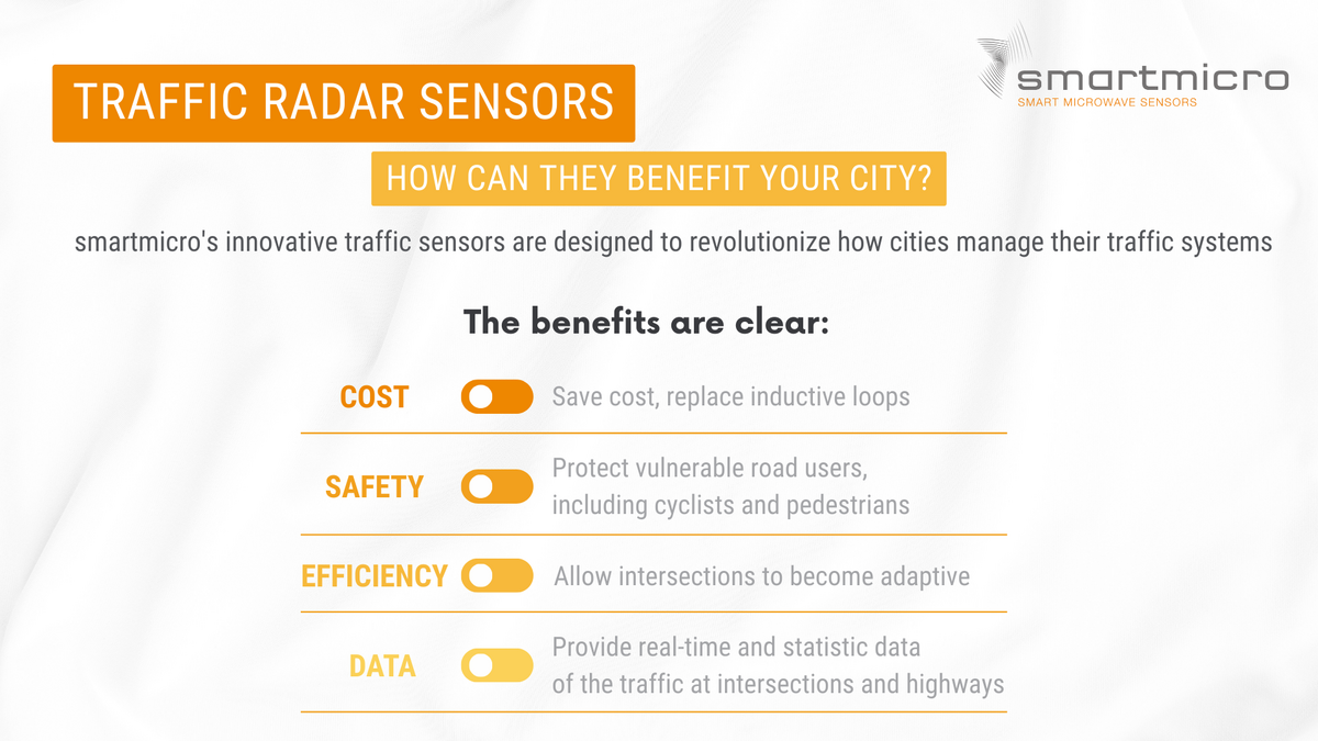 Traffic radar Sensors - how can they benefit your city?
