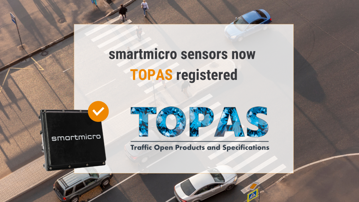smartmicro sensors now TOPAS registered