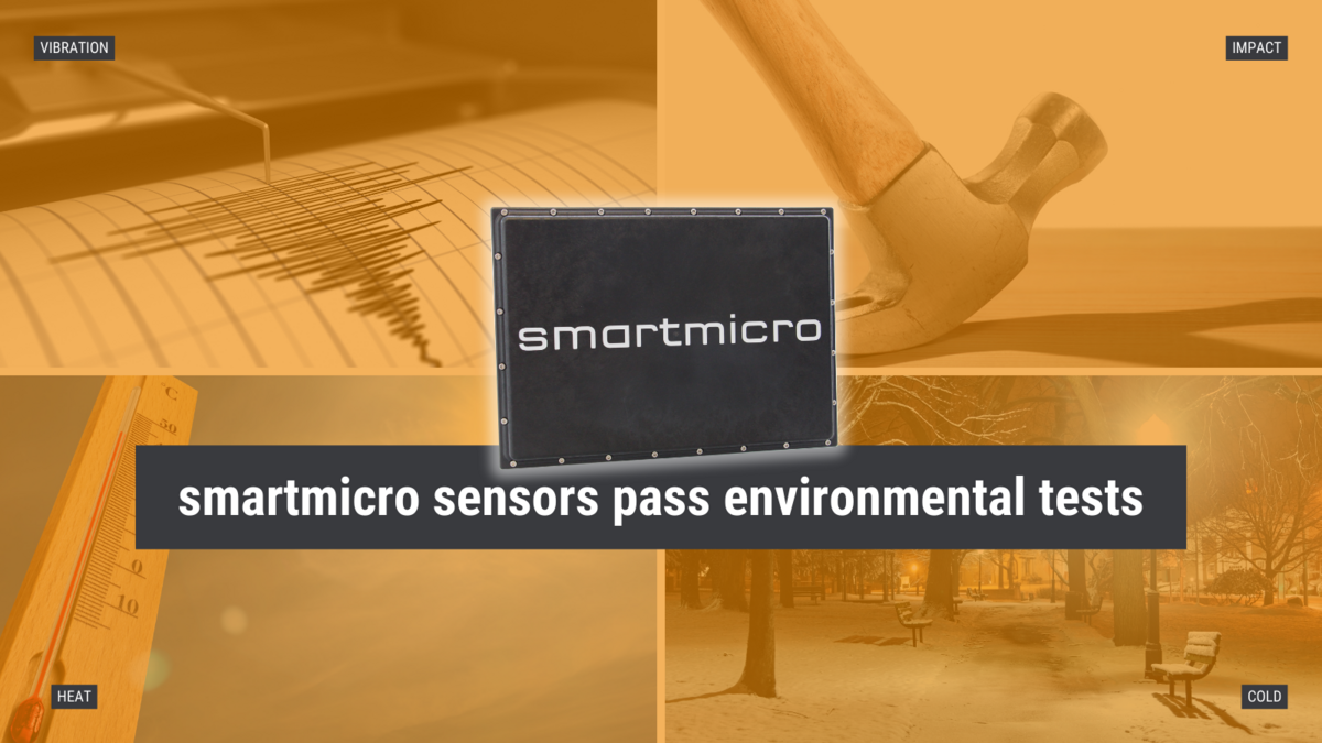 smartmicro sensors pass environmental tests