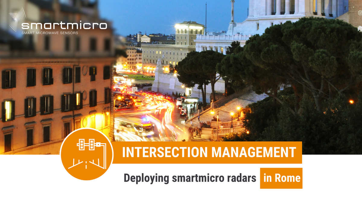 Intersection management for the City of Rome using smartmicro high ...