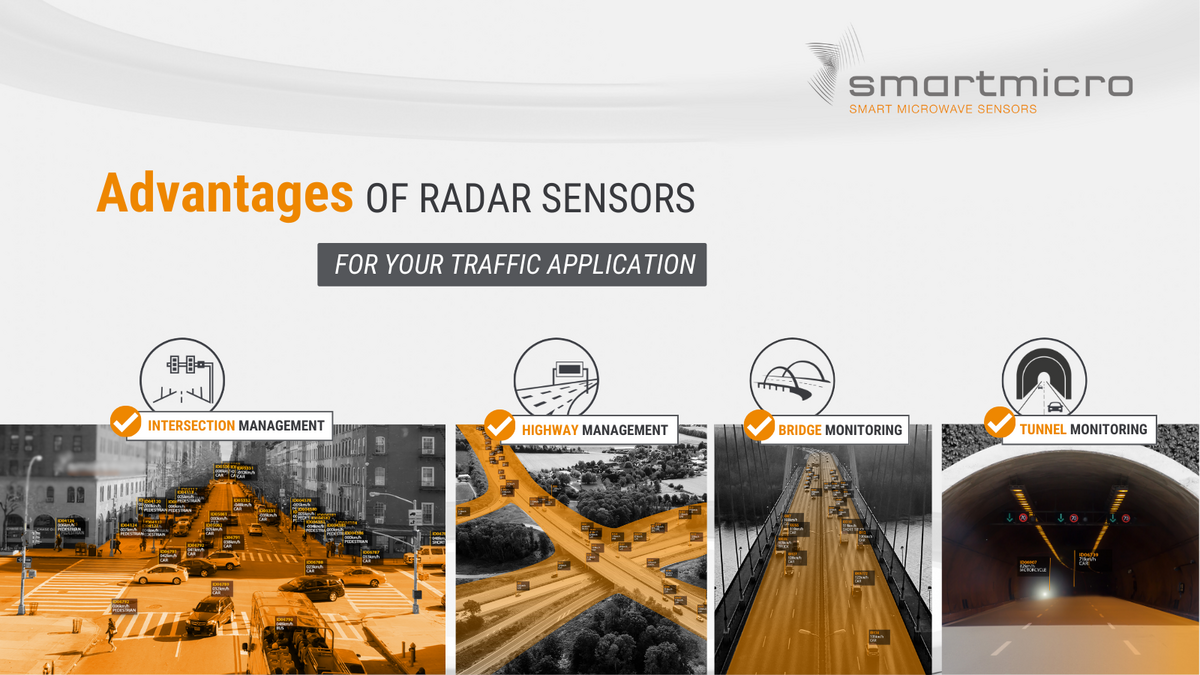 Advantages of radar sensors for your traffic application