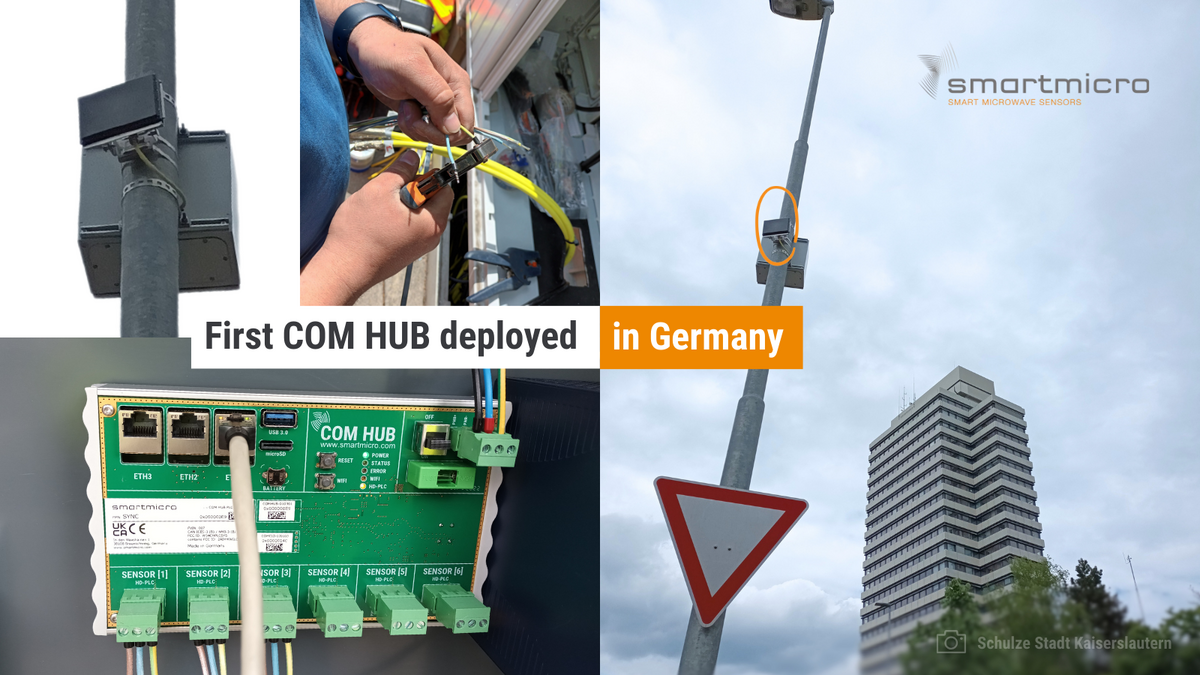 Der erste COM HUB installiert in Deutschland