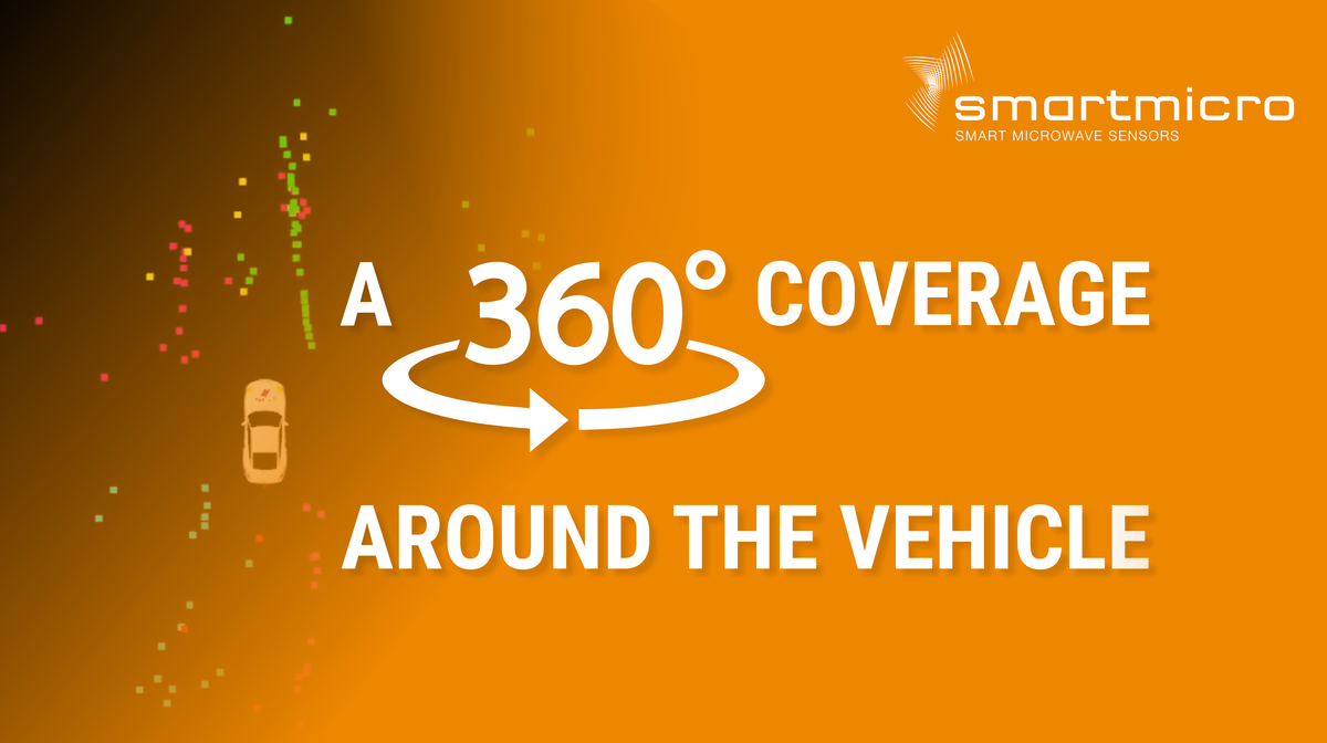 High-performance automotive radars – a 360° coverage around the vehicle