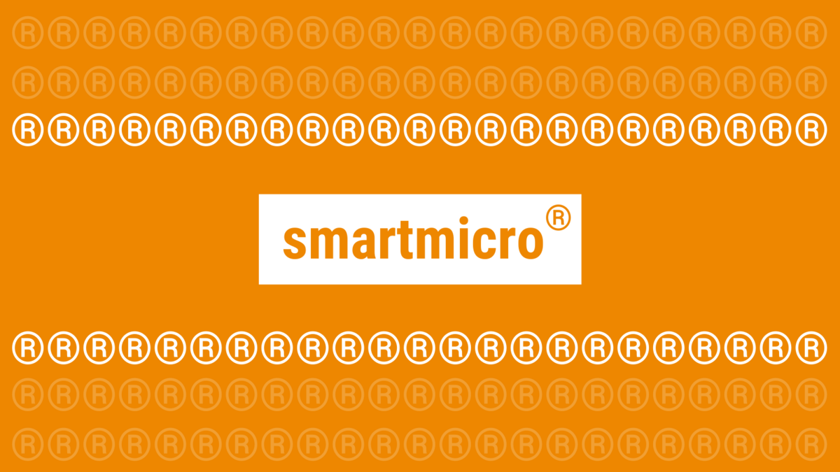 Did you know: smartmicro is a registered trademark