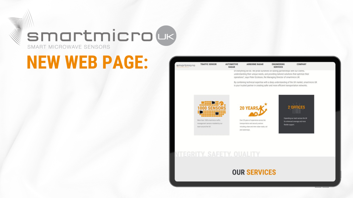 New web page: smartmicro.uk