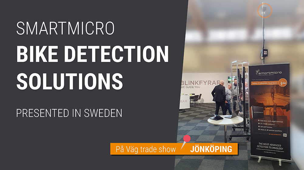 smartmicro bike detection solutions presented in Sweden